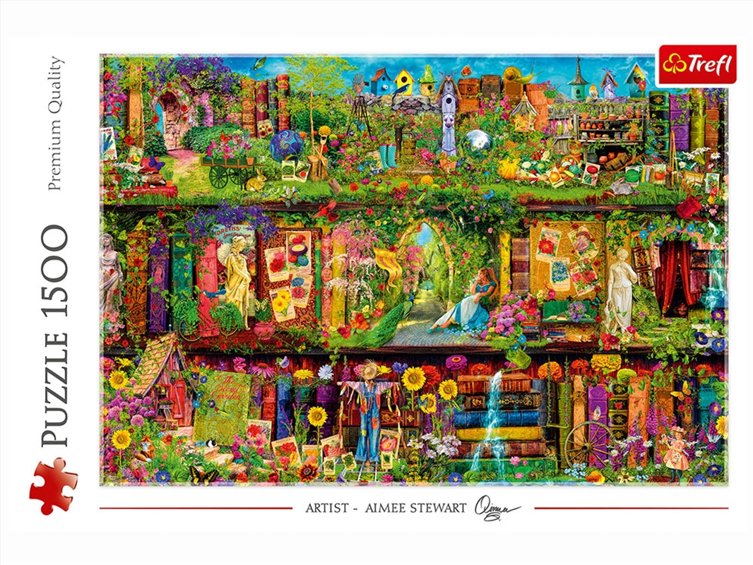 Buy Fairy Bookcase 1500 Piece Online | Sanity