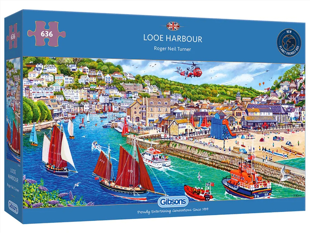 Looe Harbour 636 Piece | Sanity
