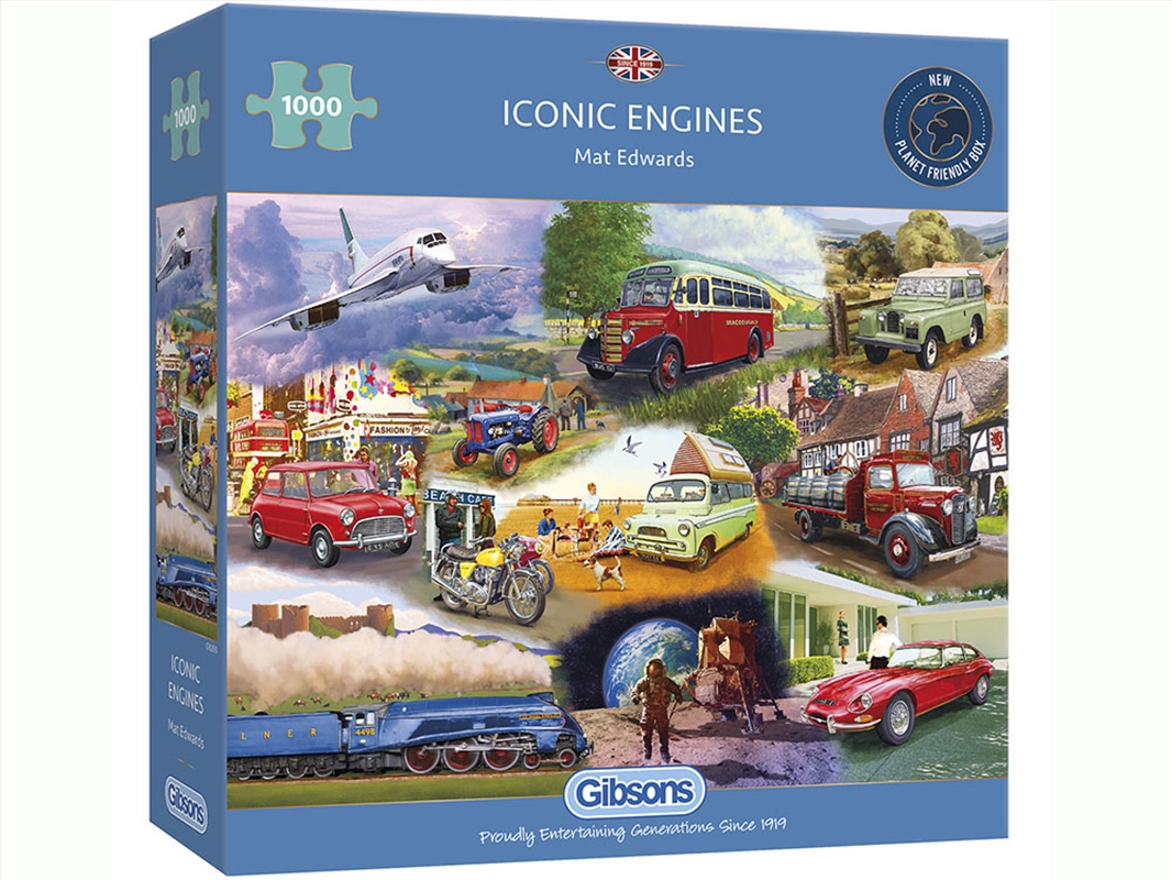 Buy Iconic Engines 1000 Piece Online | Sanity