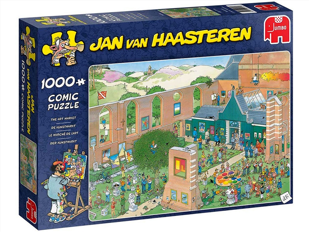 Jvh The Art Market 1000 Piece | Sanity