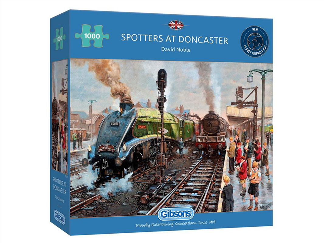 Buy Spotters At Doncaster 1000 Piece Online | Sanity
