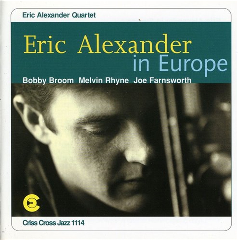 Buy Eric Alexander In Europe Online | Sanity