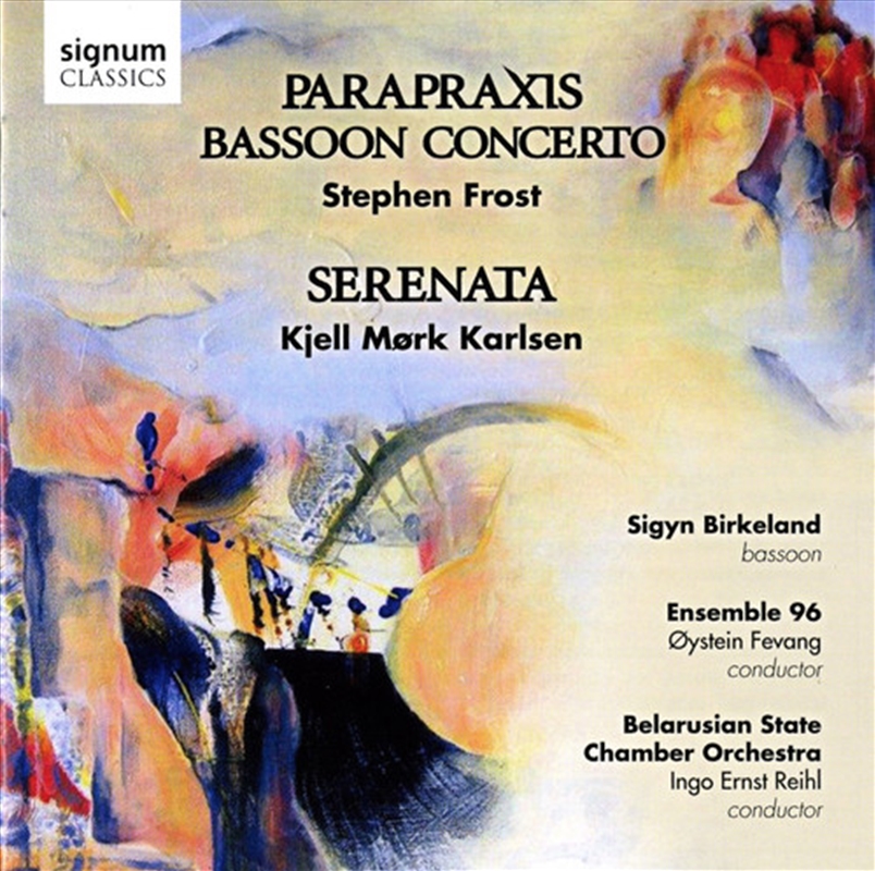 Buy Parapraxis: Works For Bassoon, Online | Sanity