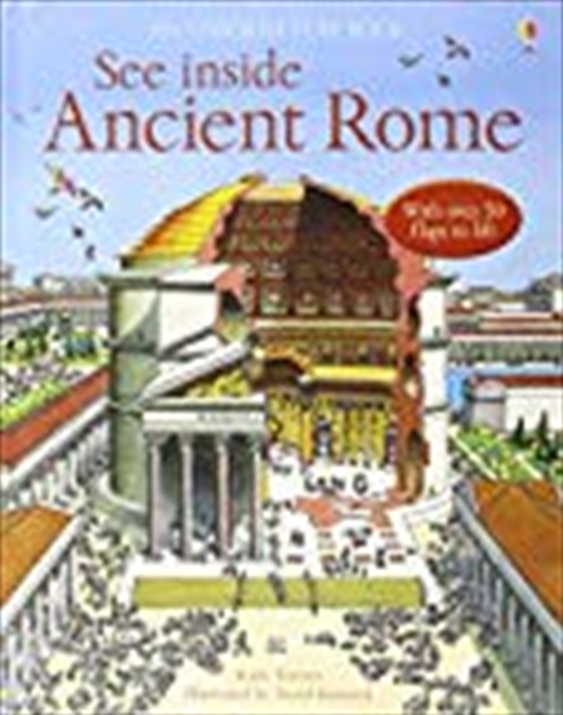 Buy See Inside Ancient Rome (Usborne Flap Book) Online | Sanity