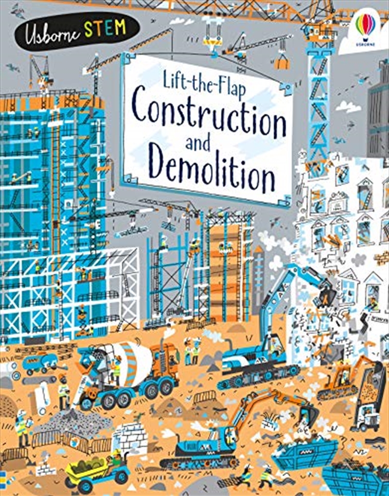 Buy Lift-the-Flap Construction and Demolition Online | Sanity