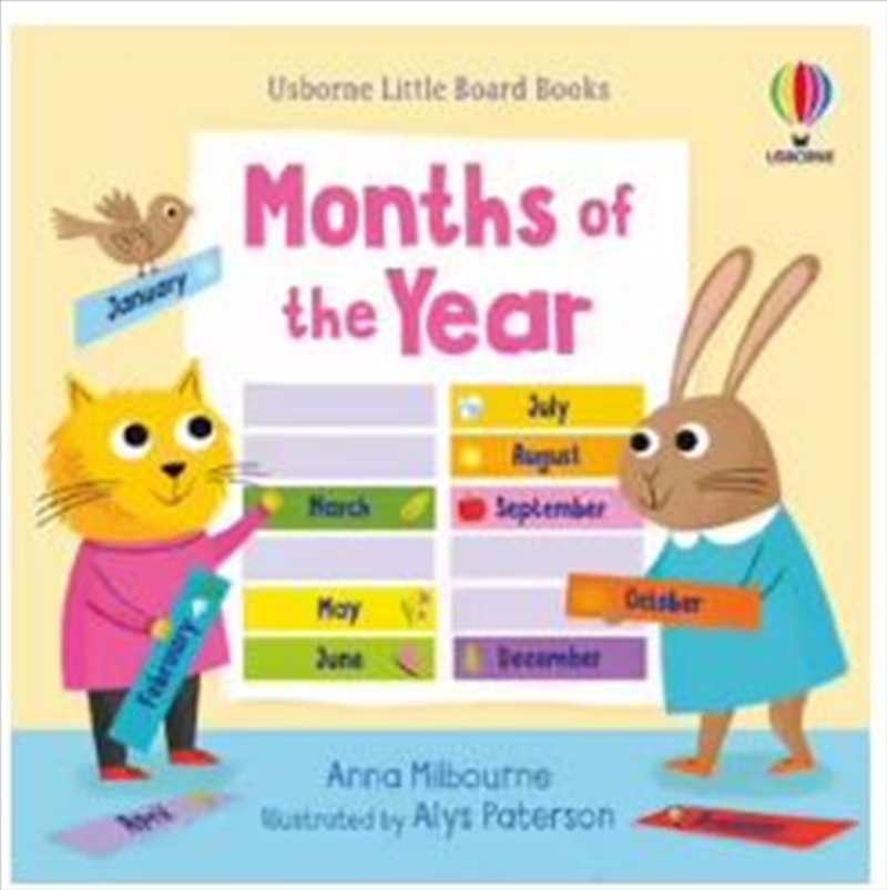 Buy Little Board Books Months Of The Year Online | Sanity