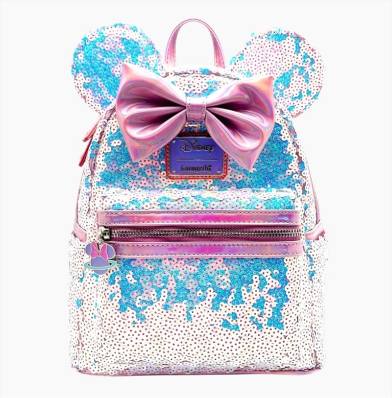 Buy Loungefly Disney - Minnie US Exclusive Sequin Mini Backpack [RS ...