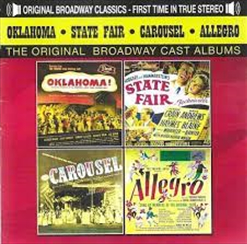 Buy Oklahoma, State Fair, Carousel, Allegro Online | Sanity