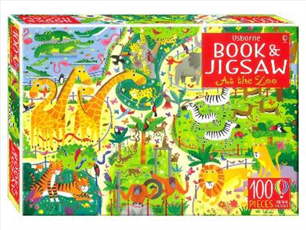 Buy At The Zoo Book & Jigsaw 100 Piece Online | Sanity