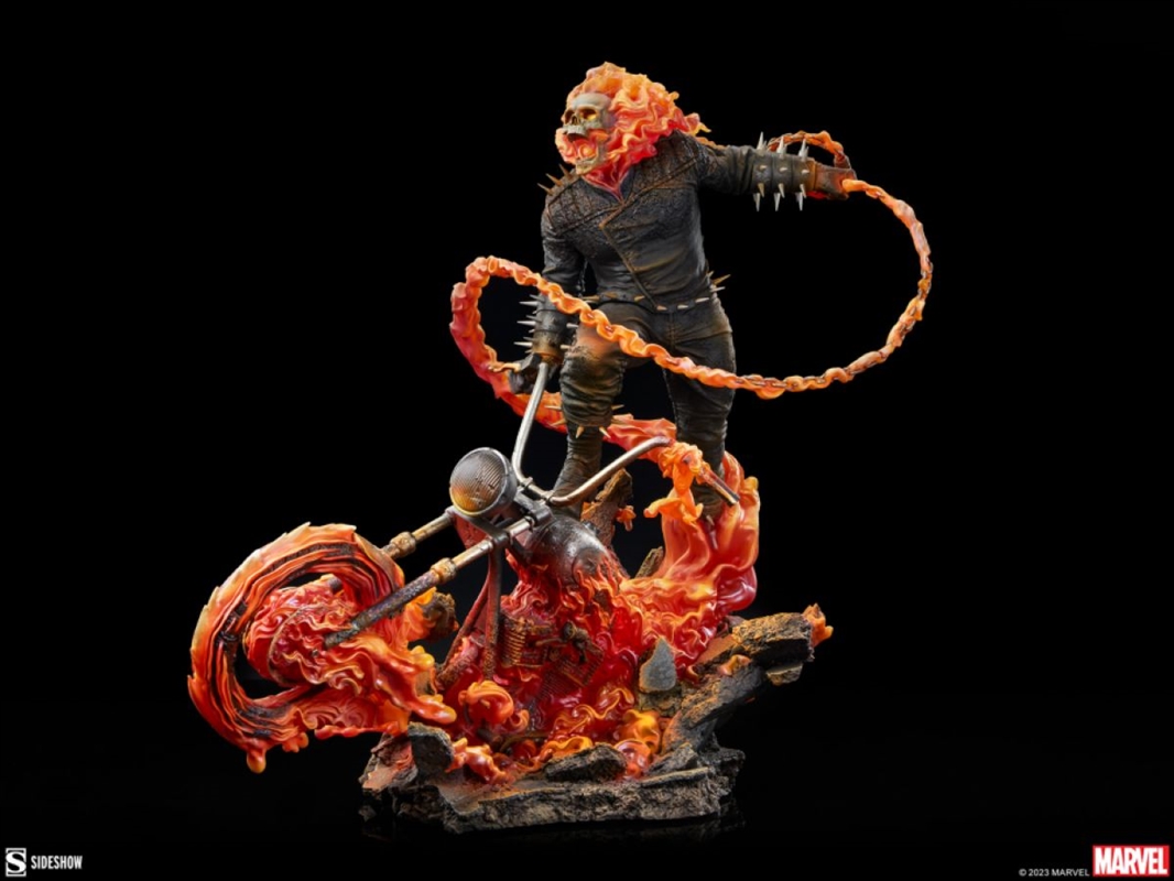 Buy Ghost Rider - Ghost Rider Premium Format Statue Online | Sanity