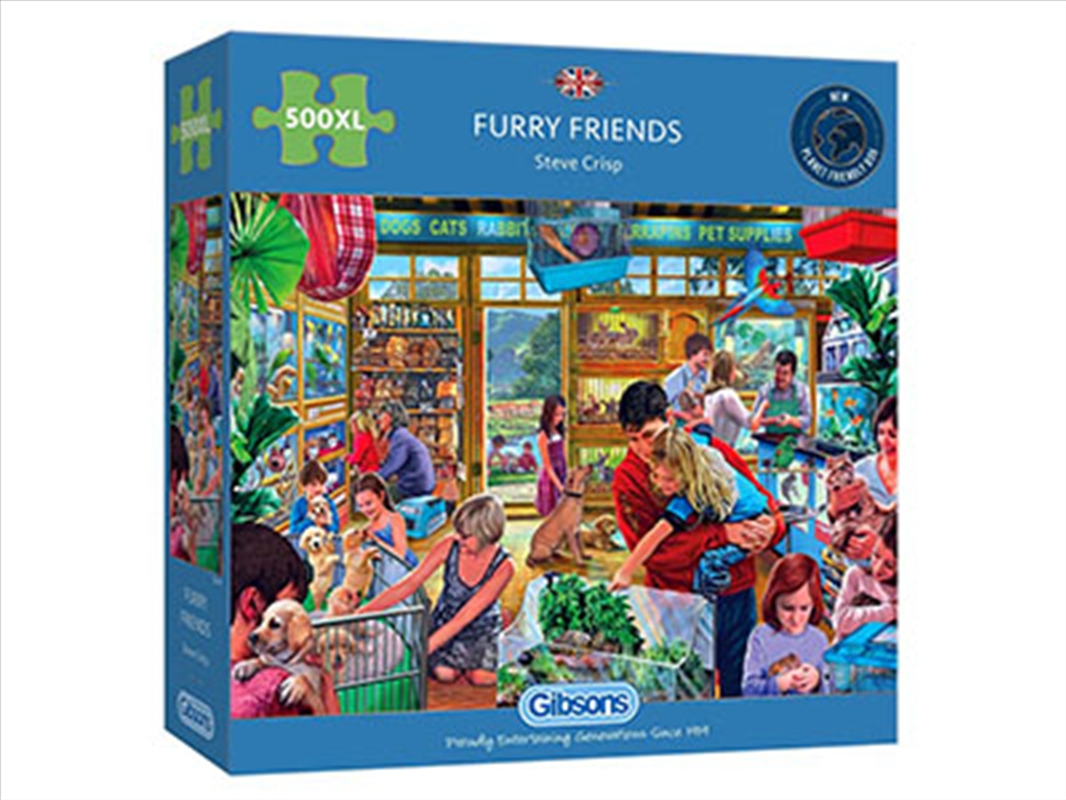 Buy Furry Friends 500 Piece Xl Online | Sanity
