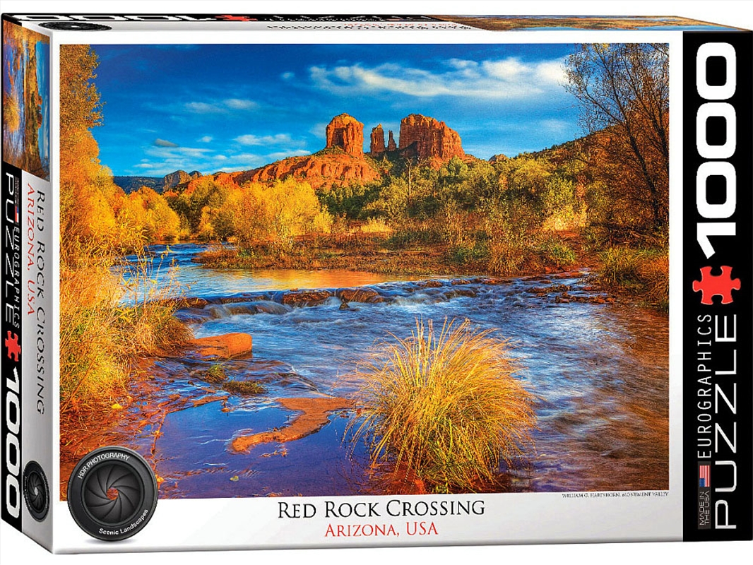 Buy Red Rock Crossing Arizona 1000 Piece Online | Sanity