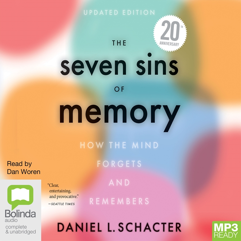 Buy Seven Sins of Memory How the Mind Forgets and Remembers, The Online ...