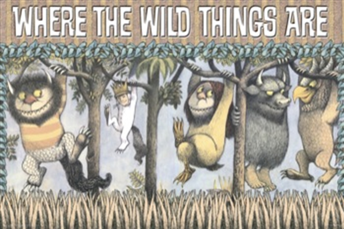 Buy Wild Things Book Art Pstr Online | Sanity