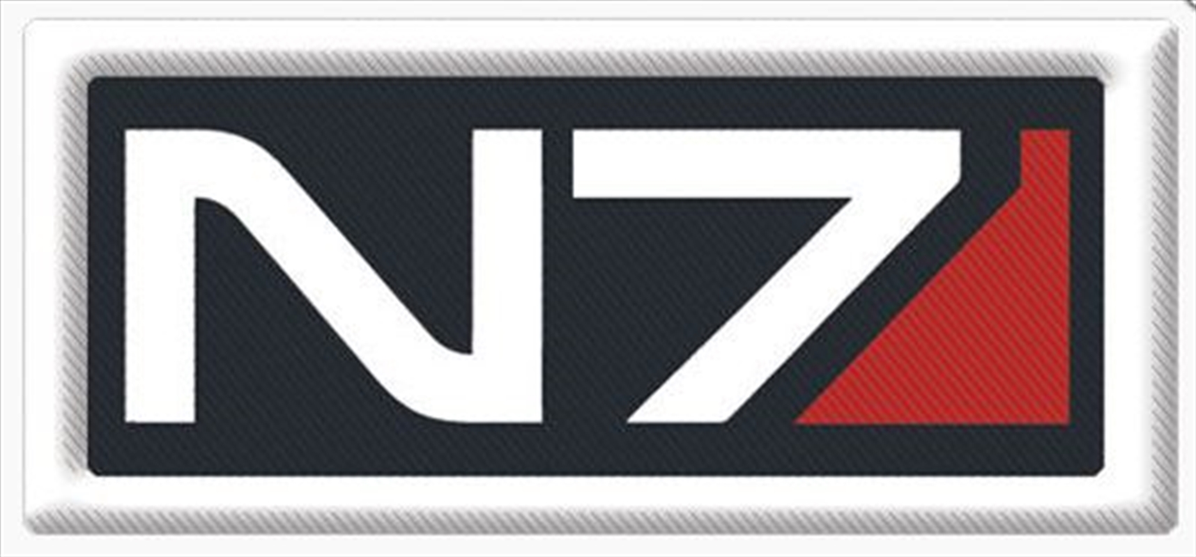 Buy Mass Effect - N7 Logo Patch Online | Sanity