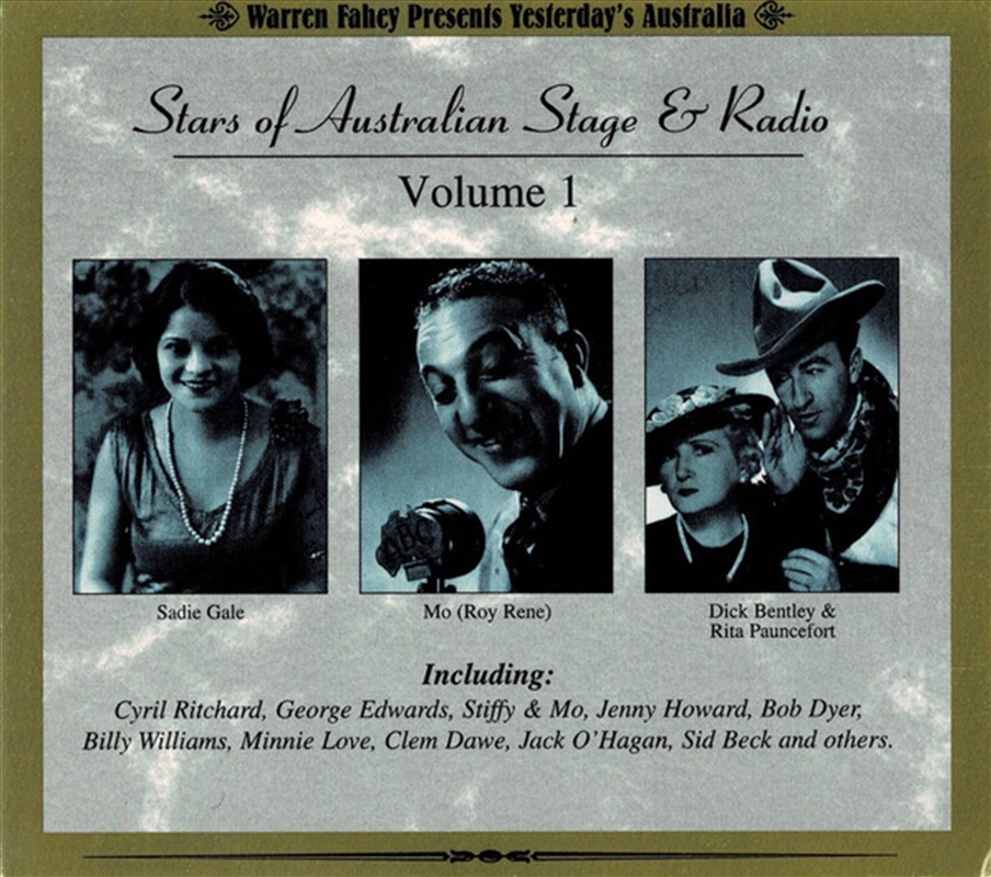 Buy Stars Of Australian Stage And Radio Online | Sanity