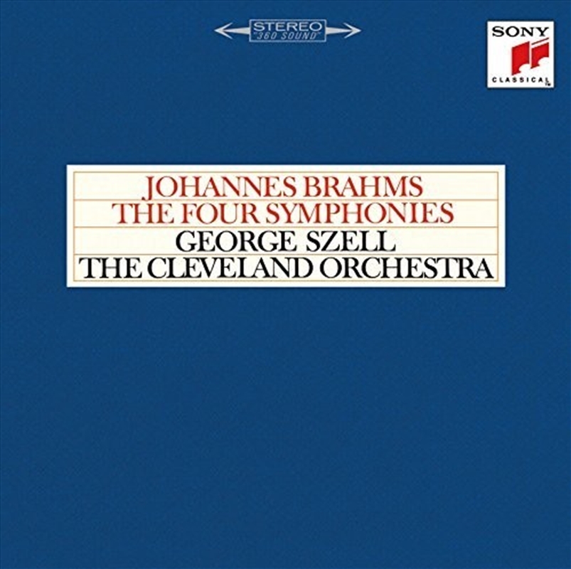 Buy Brahms: George Szell - Brahms: Complete Symphonies Online | Sanity