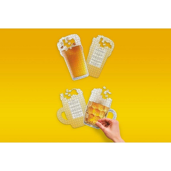 Beer Puzzle - Lager 2 X 100 Piece Puzzle, Puzzles | Sanity