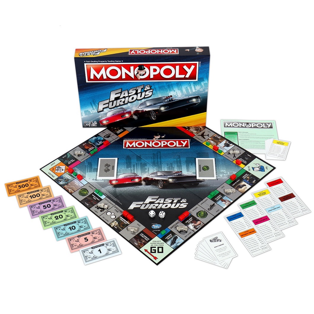Buy Fast And Furious on Board Game: Monopoly | Sanity