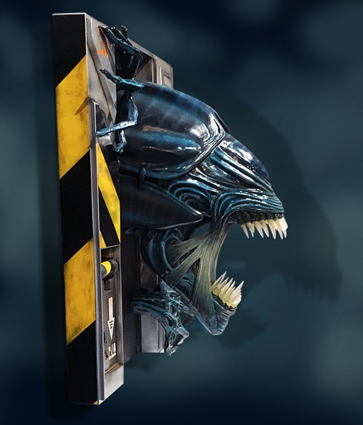 Aliens - Alien Queen Life-Size Wall Sculpture, Figurines & Statues | Sanity